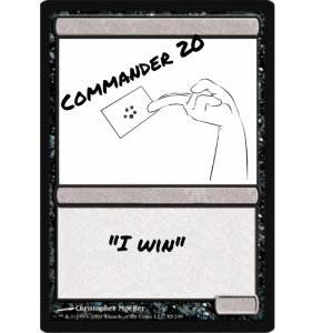 Commander Deck Building Template - Commander 20