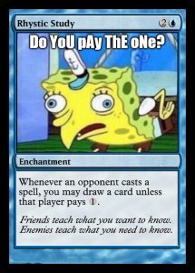 11 Cards Like Rhystic Study - Commander 20